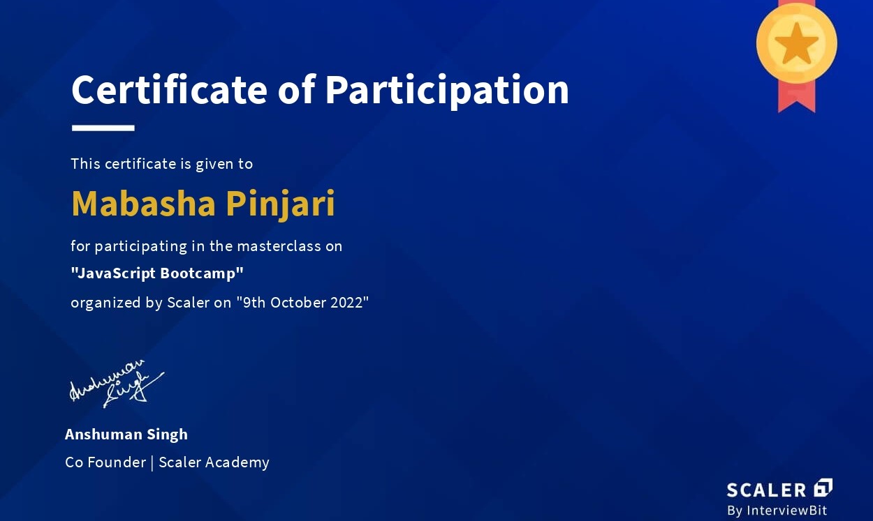 Mabasha Pinjari - Portfolio